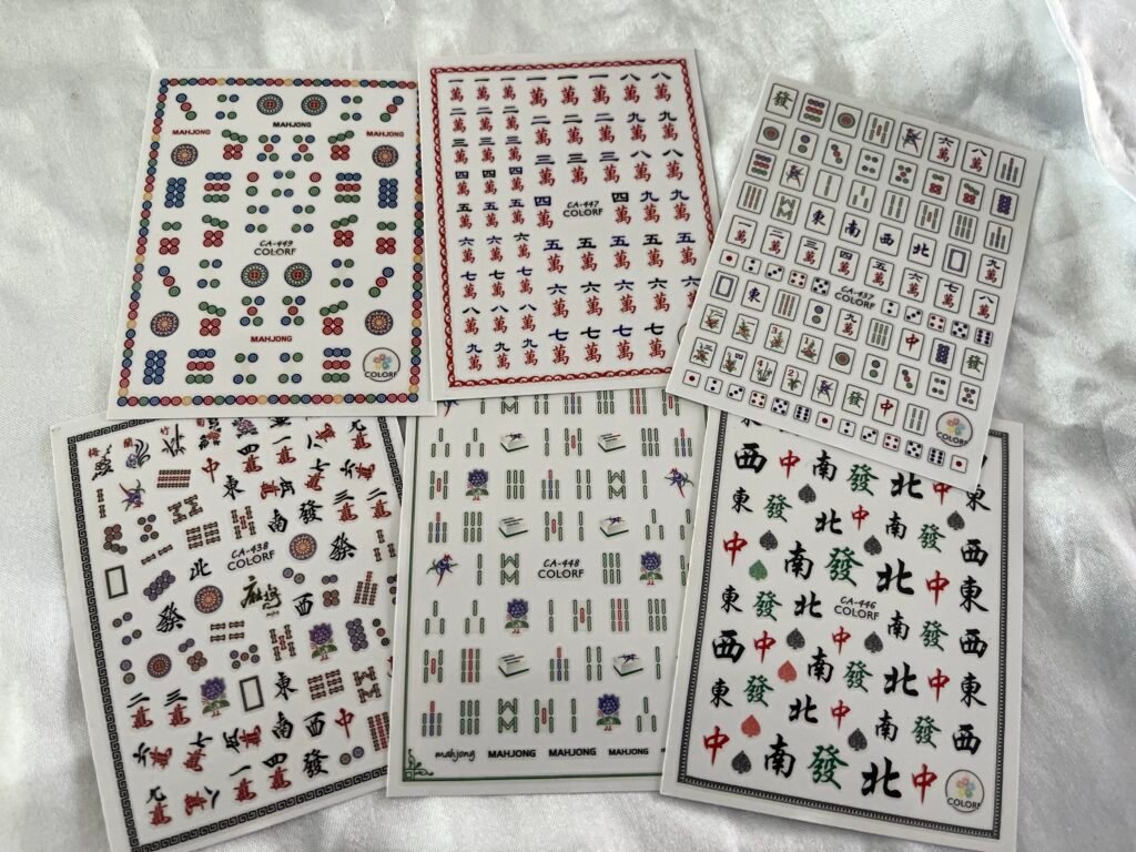 Mah Jongg Nail Stickers - MahJongg Maven & Games