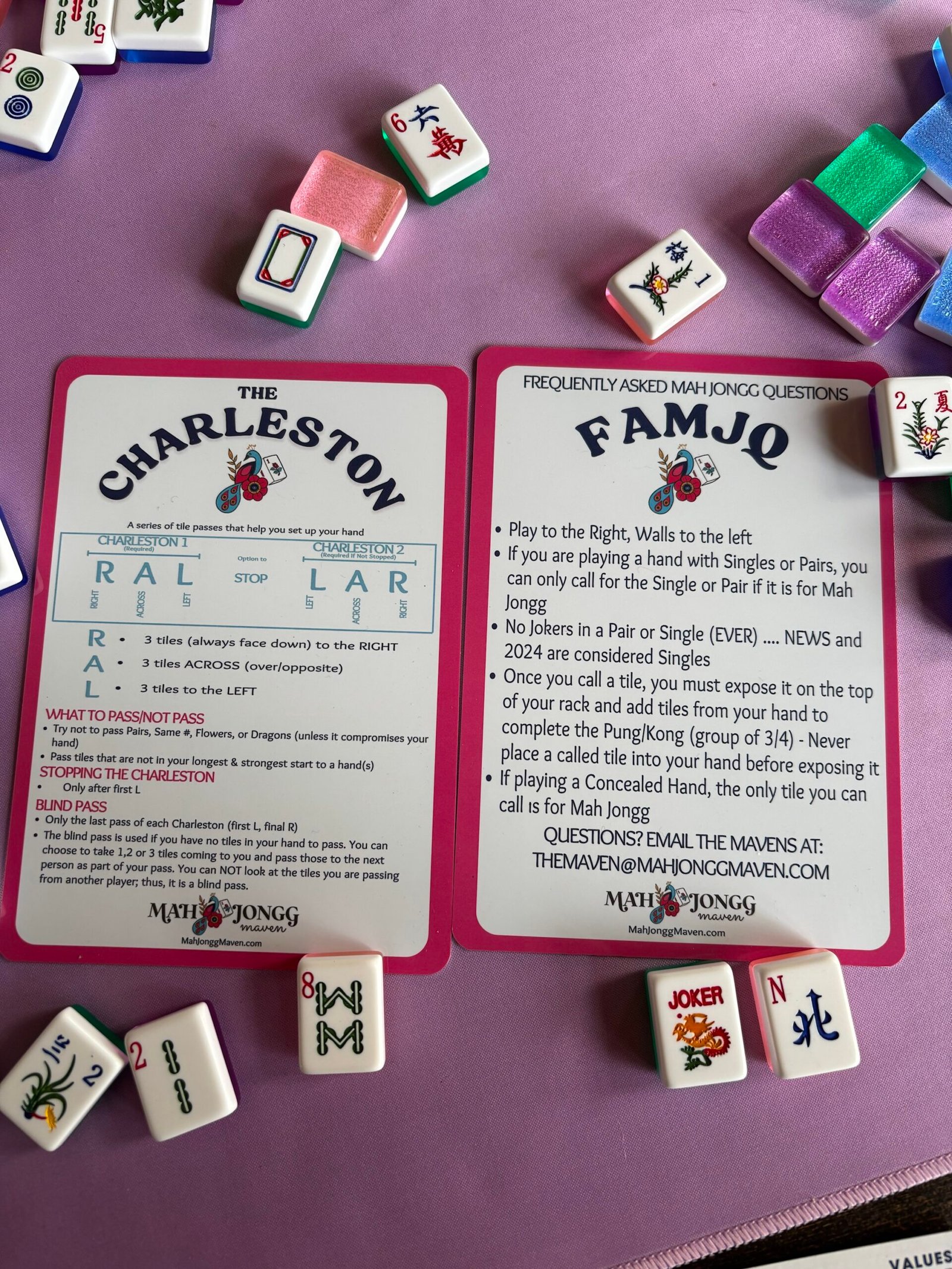 Tile Mixers with Mah Jongg Rules, Playing Tips and Frequently asked ...