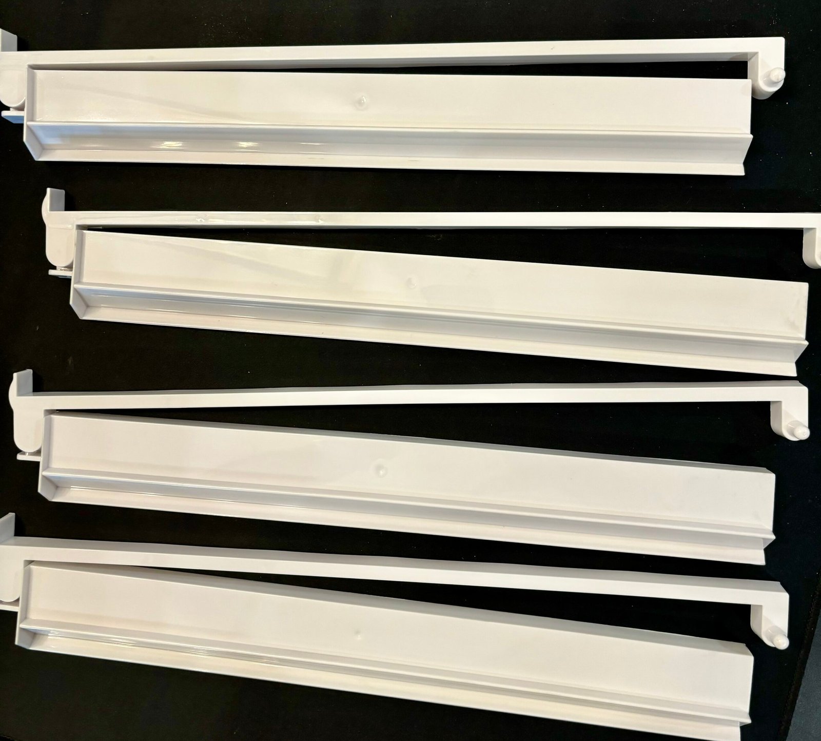 White MahJongg Racks with Pushers - MahJongg Maven & Games