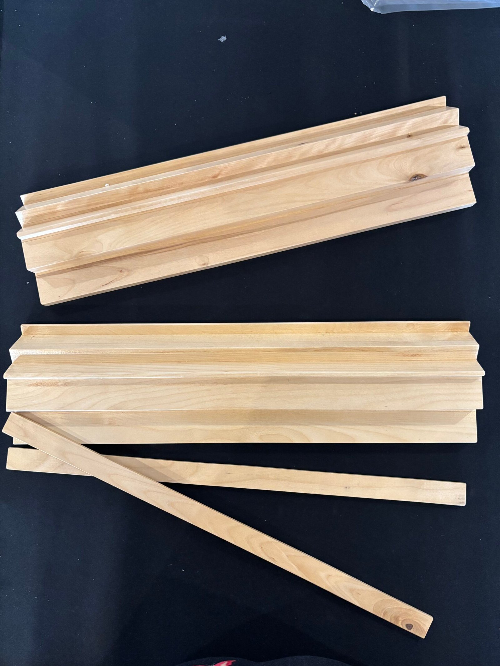 Siamese MahJongg - Wooden Racks with 2 Pushers (2 racks) - MahJongg ...