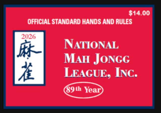 The Official 2026 National Mah Jongg League Cards - MahJongg Maven & Games