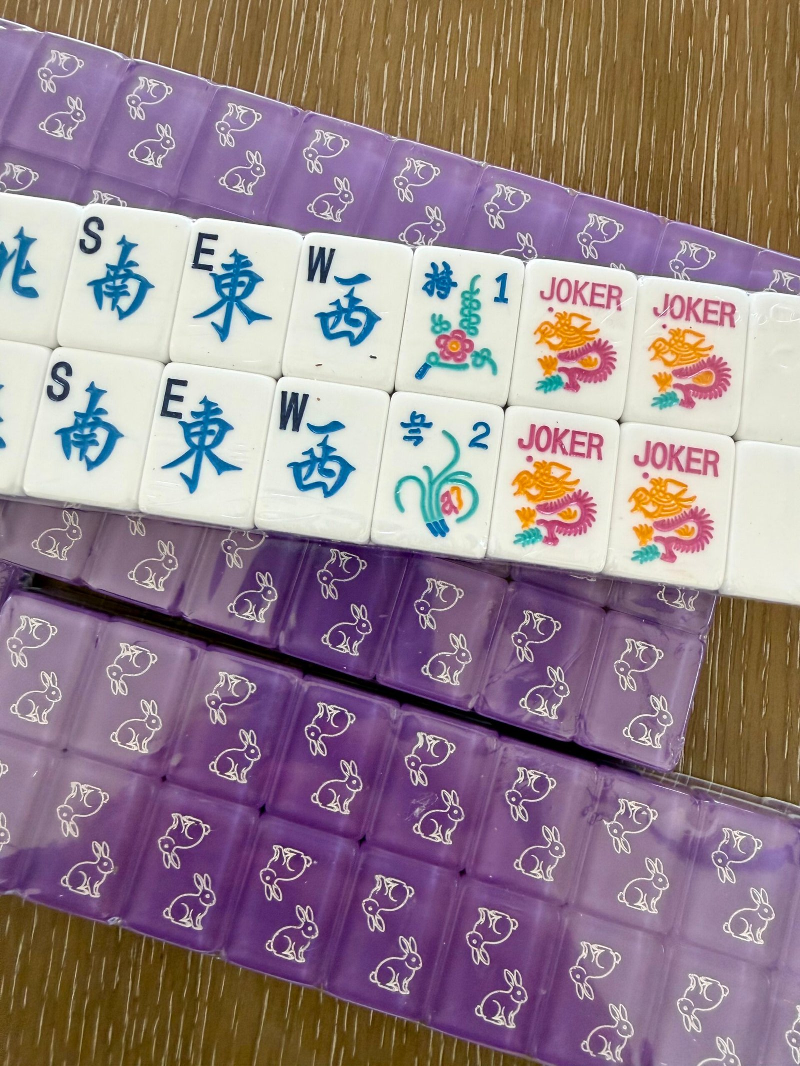 3 Layer Royal Purple with engraved Bunnies, engraved and handpainted ...